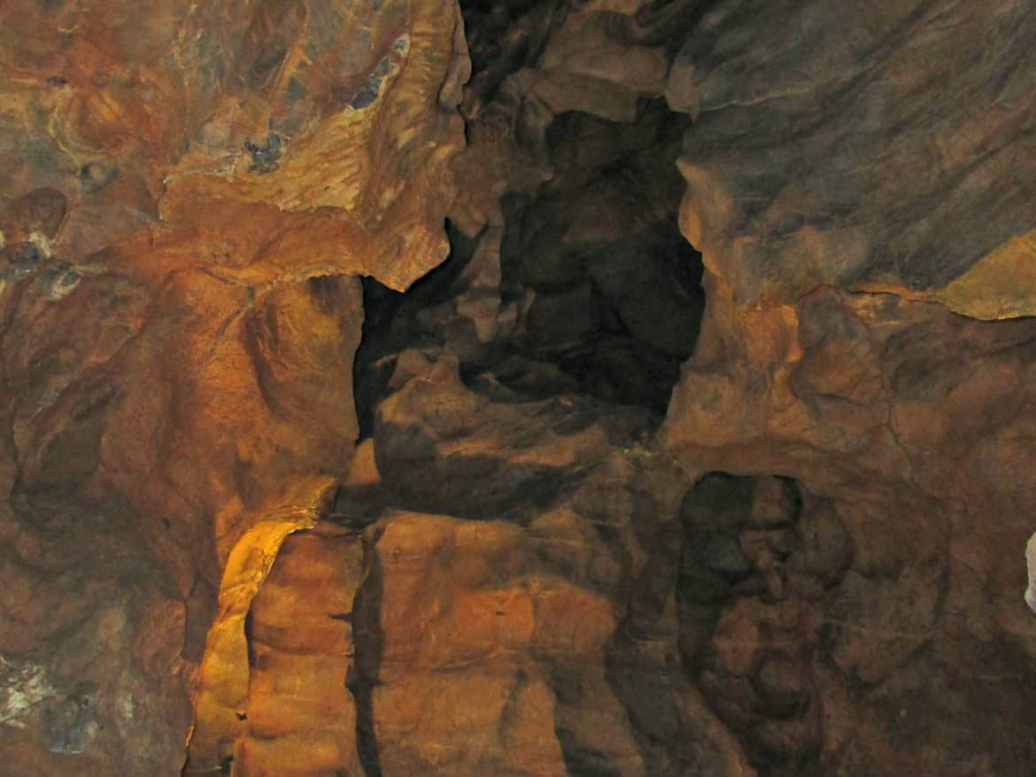 Exploring the caves at Cheddar Gorge • Craft Invaders