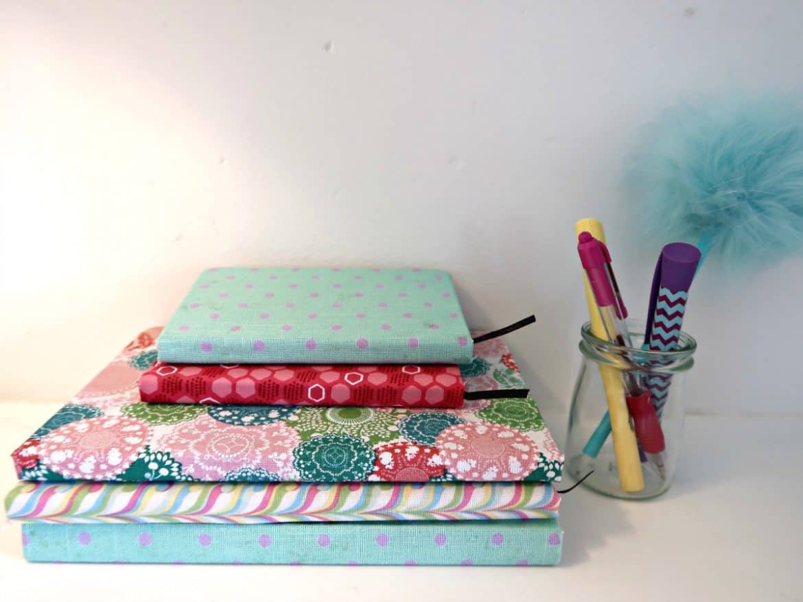 How to Make Easy Fabric Covered Books • Craft Invaders
